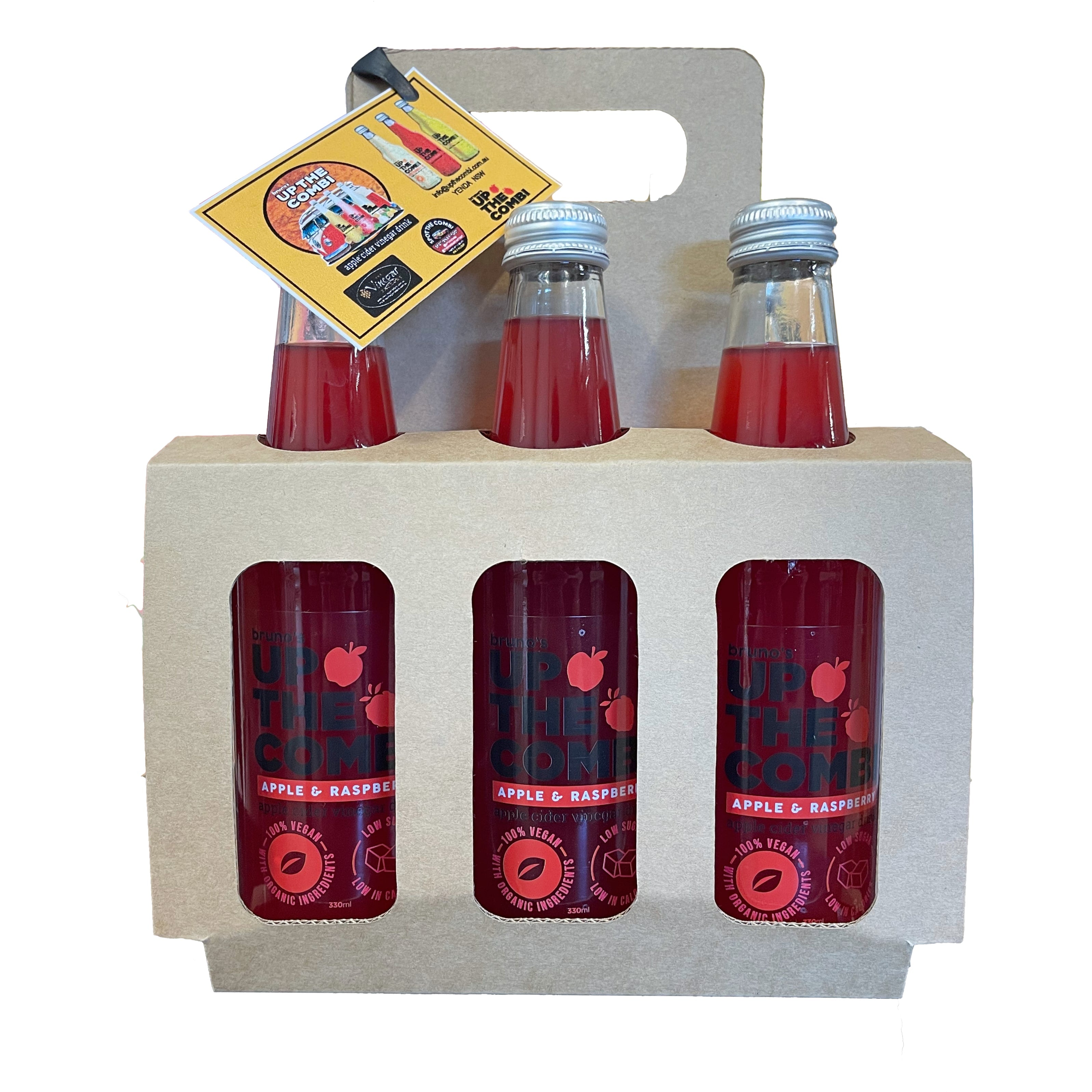 APPLE CIDER VINEGAR DRINK | APPLE & RASPBERRY 330mL – The Vinegar Factory